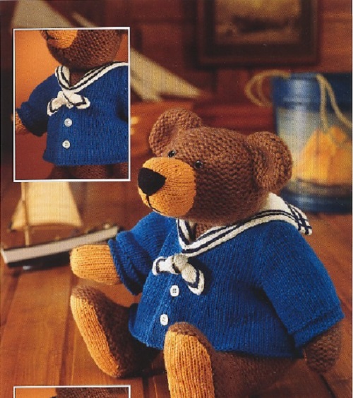 A DART HERITAGE BEAR | ebabypatterns.com