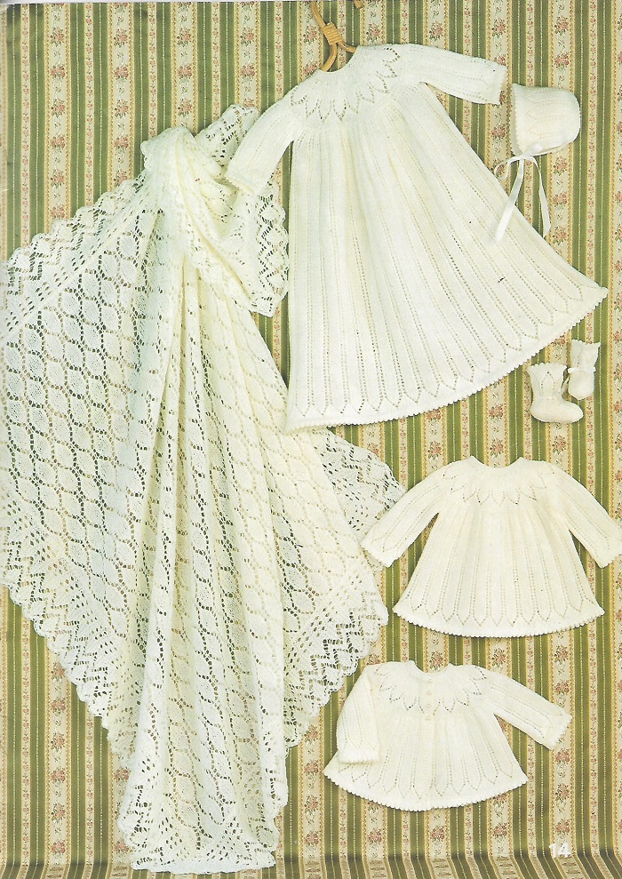 RO14 VINTAGE KNITTING PATTERN | ebabypatterns.com
